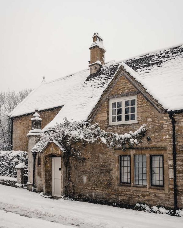 Winter Wonderland in the Cotswolds: English Villages covered in snow ...